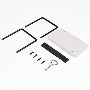 Livabber Napkin Holder, Metal Napkin Holder Modern Freestanding Tissue Paper Dispenser for Table Kitchen Countertop (Marble Base, Black)