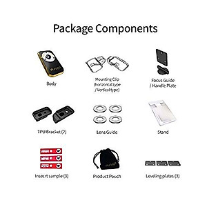 Nurugo Micro Smartphone Microscope (Silver) 400X Magnification Including Brackets for iPhone - Share Media with The Nurugo Application(Android & iOS) (Silver)