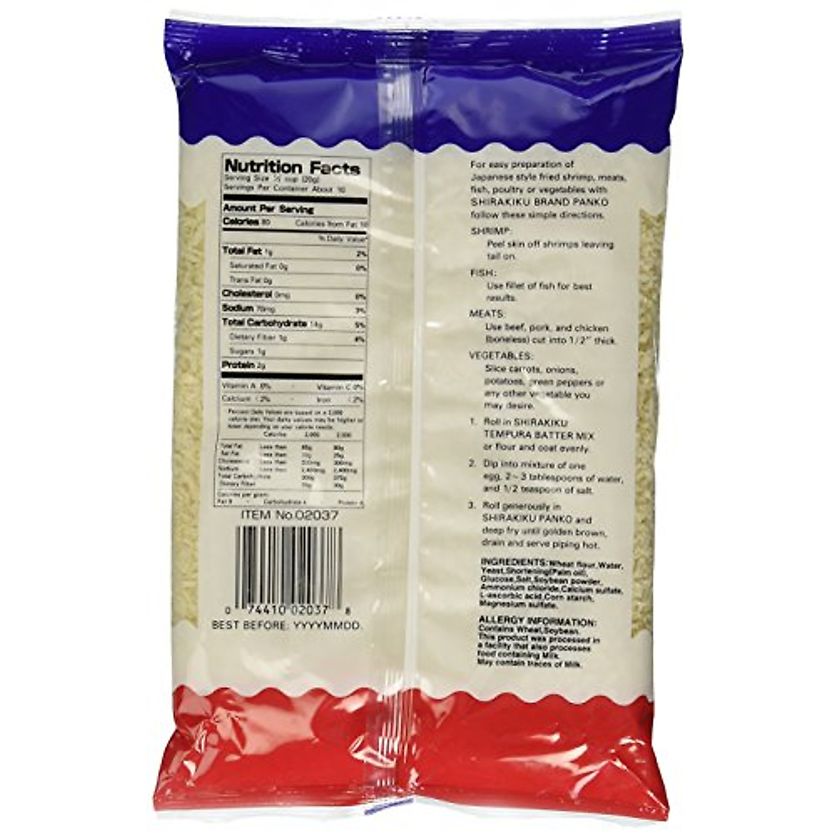 Panko Flakes Bread Crumbs Japanese Style