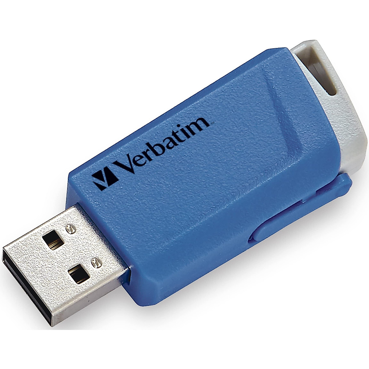 Verbatim 16GB Store ‘n’ Click USB Flash Drive – 2pk – Blue Yellow (70376)