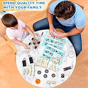 EDUJOY Kids Toys for 6 7 8 9 10 Year Old Boys Gifts,STEM Projects Science Kits Crafts for Kids Ages 8-12,DIY Model Cars Kit Educational Building Toys for 6 8 10 Year Old Boys Toys Age 6-8-10-12, Teen