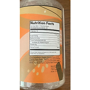 Natural Power cbds Organic Hemp Gummies High Potency Advanced Extra Strength Supplement - Best Gummy for Adults - Low Sugar with Pure Hemp Oil Extract - Edibles