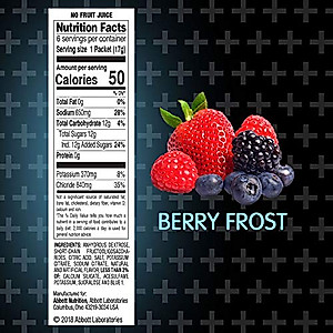 Pedialyte AdvancedCare Plus Electrolyte Powder, with 33% More Electrolytes and PreActiv Prebiotics, Berry Frost, Electrolyte Drink Powder Packets, 0.6 oz, 6 Count