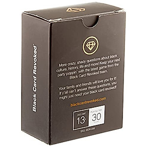 Black Card Revoked: Edition X | Get The New Black Culture Trivia Game | Family Fun | Enjoy at All The Family Functions