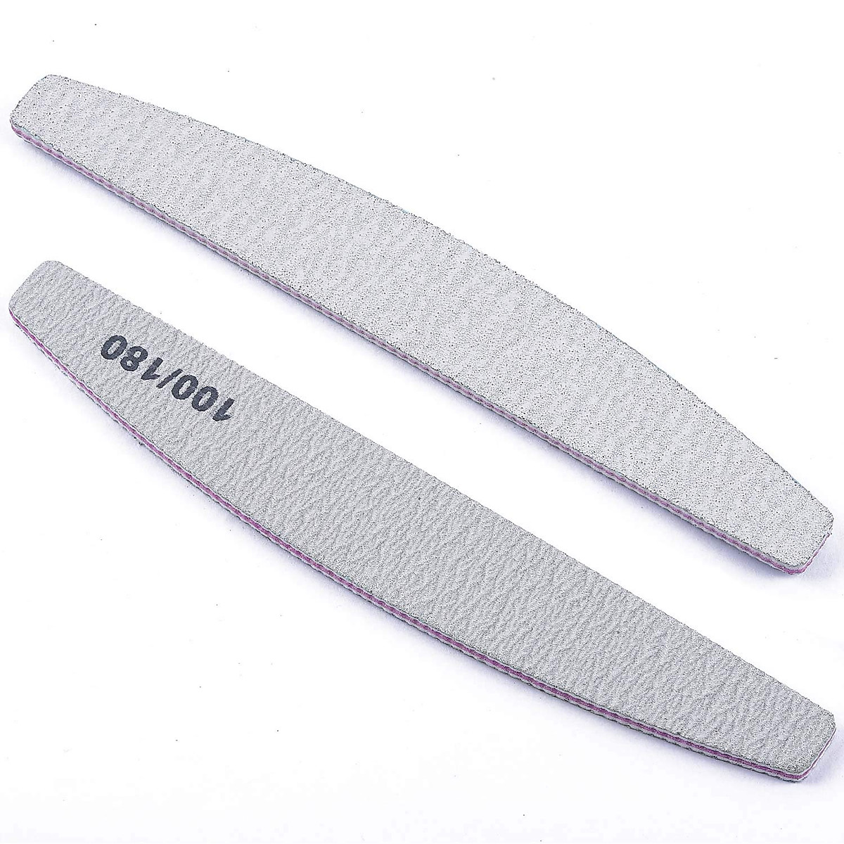 BTYMS 25 Pcs 100/180 Grit Nail Files and Buffers Professional Double Sided Emery Boards Manicure Tool for Acrylic Nails