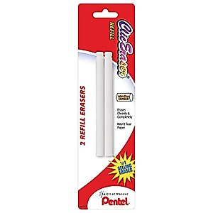 Pentel® Clic Eraser™ Refills, Pack Of 2