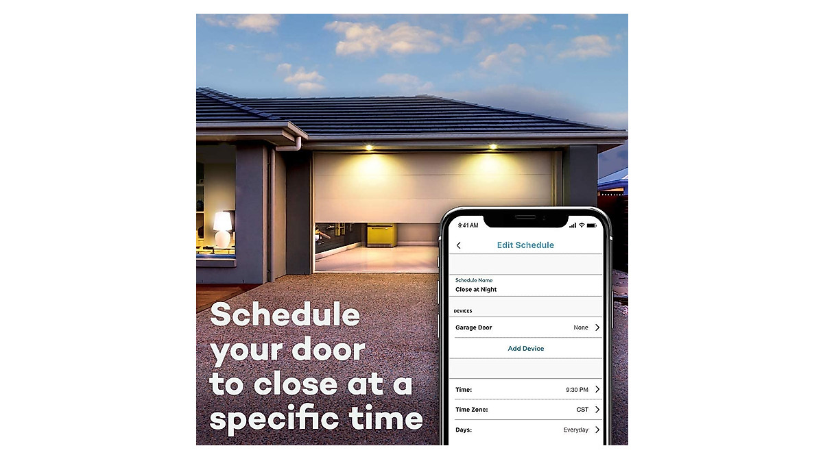 Smart Garage Control from Chamberlain - Remote Access & Alerts