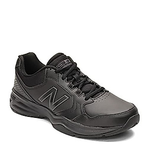 New Balance Men's 411 V1 Training Shoe, Black/Black, 12 Wide