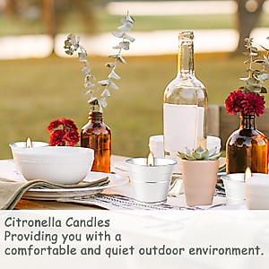32 Pcs Citronella Candle 2.2 OZ Nature Soy Wax Candle, Indoor & Outdoor, Jar Candle for Patio Yard Balcony Porch Camping BBQ
