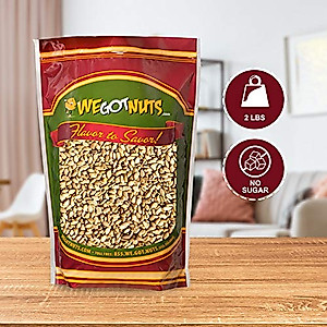 We Got Nuts - Raw Whole & Natural Pine Nuts 2 Lbs (32oz)– Premium Quality Fresh Kosher Pine Nuts - Natural & Healthy Snack – Great For Cooking, Pesto, Salads & More