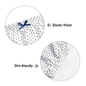 Diaper Covers for Girl Cute Newborn Toddler Baby Girls Boy Kids Cotton Bloomer Basic Shorts Washable Reusable Diaper Cover 4 Pack (Color B 100cm (2-3Y))