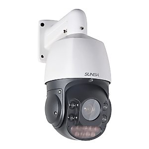 SUNBA Auto Tracking PTZ Camera IP PoE+ Outdoor, RTMP YouTube Broadcasting, Starlight 1080p 25x Optical Zoom, Live Streaming Dome, Night Vision up to 1000ft (Illuminati) Compatible for Hikvision