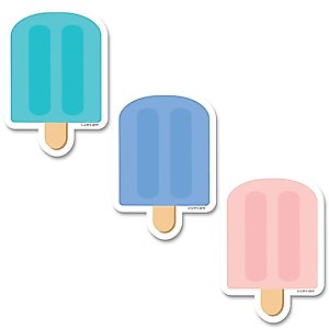 Creative Teaching Press Calm & Cool Ice Pops Cut Outs, 3 in, CTP 8658, Assorted