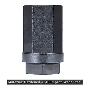 Yoursme for 2003-2007 Ford 6.0L Diesel Nipple Cup Socket Kit High Pressure Oil Rail Ball Tube Repair with 1/2" Drive Socket and Heavy Duty Viton O-Rings Leakproof