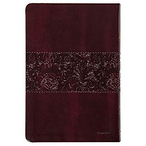 The Passion Translation New Testament, Burgundy, Large Print (Faux Leather) – In-Depth Bible with Psalms, Proverbs, and Song of Songs, Makes a Great Gift for Confirmation, Holidays, and More