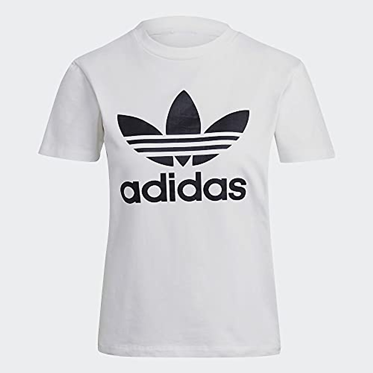 adidas Originals,womens,Trefoil Tee,White,Small