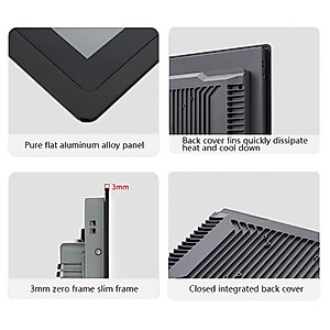 18.5 Inch Industrial Tablet PC capacitive Touch IP65 Panel Win10 (8GB RAM+128GB SSD, Core i3-5010U)