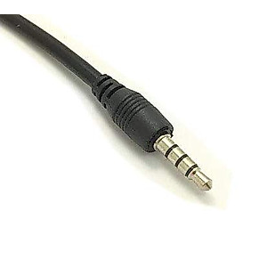 Qaoquda 2 Pack USB 2.0 A Female to 3.5mm Male Jack Plug Car AUX Audio Converter Adapter Cable