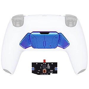 Turn RISE to RISE4 Kit – Redesigned Chameleon Purple Blue K1 K2 K3 K4 Back Buttons & Remap PCB Board for PS5 Controller eXtremeRate RISE & RISE4 Remap kit - Controller & Other Accessories NOT Included
