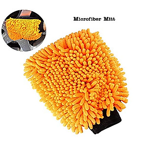 SCRUBIT Car Wash Mitt Car Scrubber - 2 Pack – Scratch-Free Car Sponges for Washing, Dual Sided Wash Mitts for Car Washing - Premium Car Wash Sponge for Cars, Trucks, and Boats