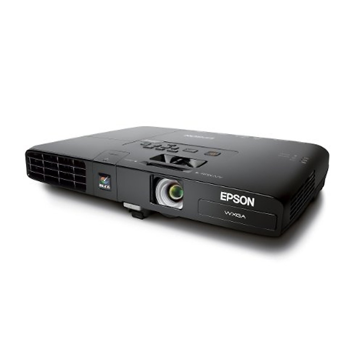 Epson PowerLite 1761W, WXGA, Wireless, 2600 Lumens Color Brightness, 2600 Lumens White Brightness, Ultra Lightweight 3LCD Projector