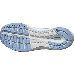 Salomon Sonic 4 Accelerate Running Shoes for Women, Persimon/White/Brick Dust, 8.5