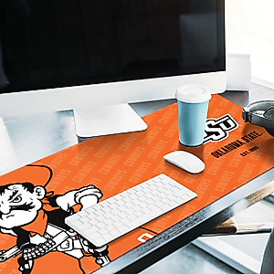 YouTheFan NCAA Oklahoma State Cowboys Logo Series Desk Pad