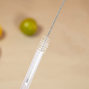 8 Pack Silicone Replacement Straws for 20/30/40 oz Cup,Long Straws with Cleaning Brush and Straw Covers Compatible with Stanley Cup Tumbler