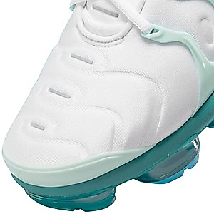 Nike mens Air Vapormax Plus, White/Laser Blue/Washed Teal/S, 8.5