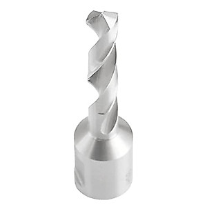 Accusize Industrial Tools 3/8" Inch Dia of Drill H.S.S. Fully Ground Drill with 3/4 Inch Weldon Shank, 2 Inch Cutting Depth, 0519-2038