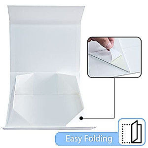 LIFELUM Magnetic 13 x 10 x 5 inch Extra Large Gift Box with Lids for Presents Valentine's Day Contains Card, Ribbon, Shredded Paper Filler for Gift Packaging (1 Pcs)