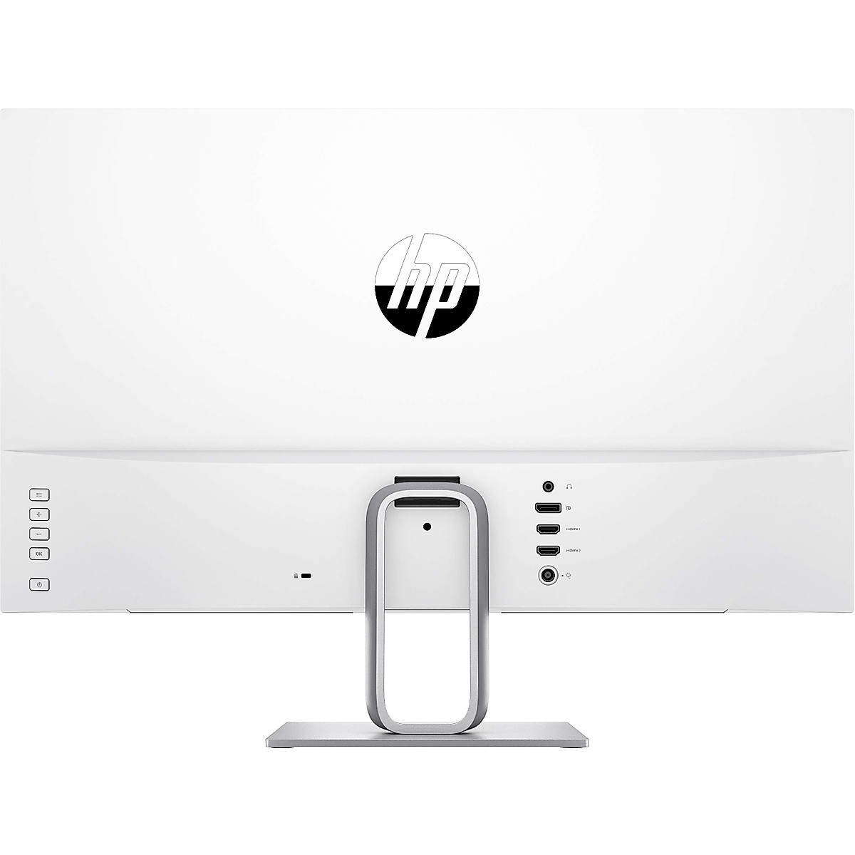 HP Pavilion 27q 27-inch QHD 2k 1440p IPS LED Monitor with AMD FreeSync Support, 100% sRGB, and VESA Mounting Bracket (1HR73AA#ABA) - Silver