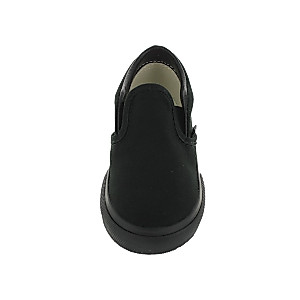 Vans Unisex CLASSIC SLIP-ON Sneakers, Black, 10 M US Toddler