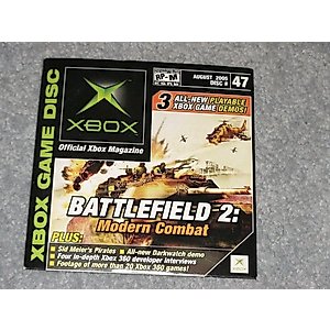 Xbox Demo, Disc #47, August 2005 (3 all new playable demos, Battlefield 2: Modern Combat, Pirates, Darkwatch)
