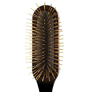 Chris Christensen Dog Brush, 27 mm Oblong Pin Brush, Fusion Series, Groom Like a Professional, Brass Pins, 100% Static Free, Ground and Polished Tips