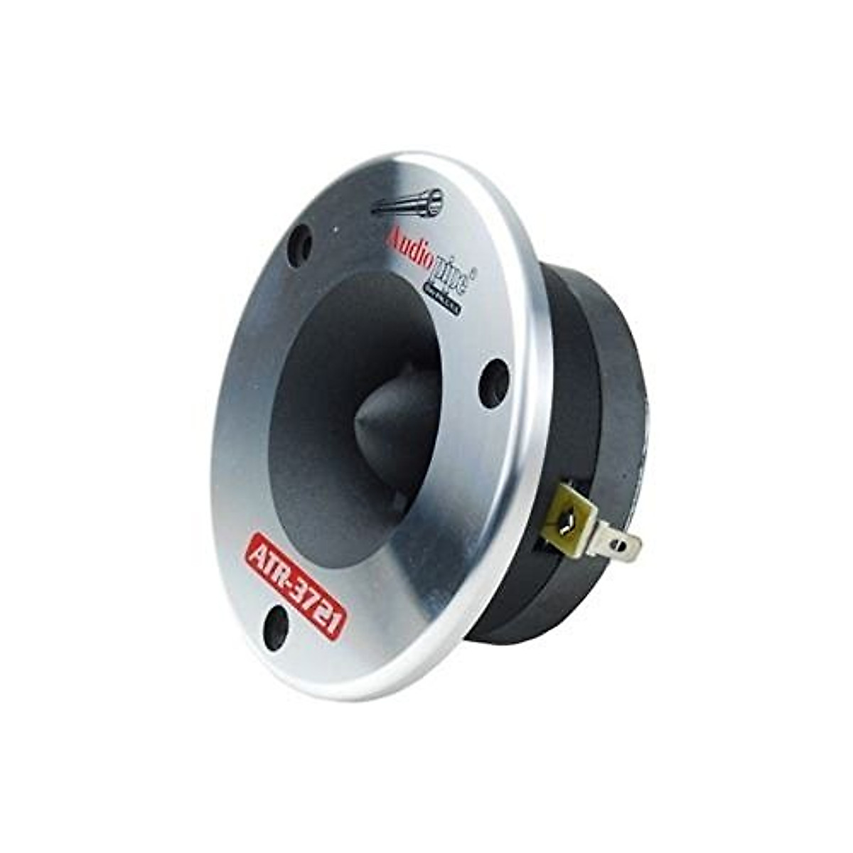 (2 Pair) Audiopipe ATR-3721 350W Max 4 Ohm Titanium Super Bullet Tweeters