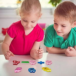 41 PCS Wooden Magnetic Letters & Numbers, Fridge Magnets for Toddlers, Fridge Magnets, Magnetic Alphabet Letters Preschool Education Learning Spelling Toys for Kids
