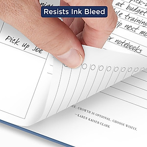 2024-2025 AT-A-GLANCE® Harmony 13-Month Weekly/Monthly Planner, 8-1/2" x 11", Blue, January 2024 to January 2025, 1099-905-20