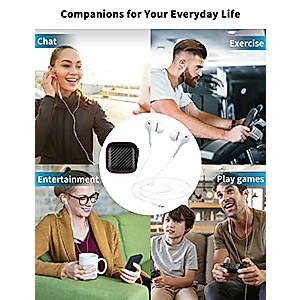 USB C Headphone for S23 S22 S21 S20 A53 A54 Wired Earbuds Magnetic in-Ear Type C Earphone with Microphone Volume Control Bass Stereo Noise Canceling Galaxy Flip 5 Fold 4 Pixel 6 6a 7a OnePlus