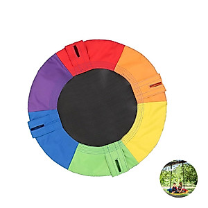 24-Inch Dish Tree Swing Replacement Fabric Cover,Round Swing Replacement Cover Oxford Fabric Saucer Swing Seat Cover,Outdoor Circle Swing Replacement Parts