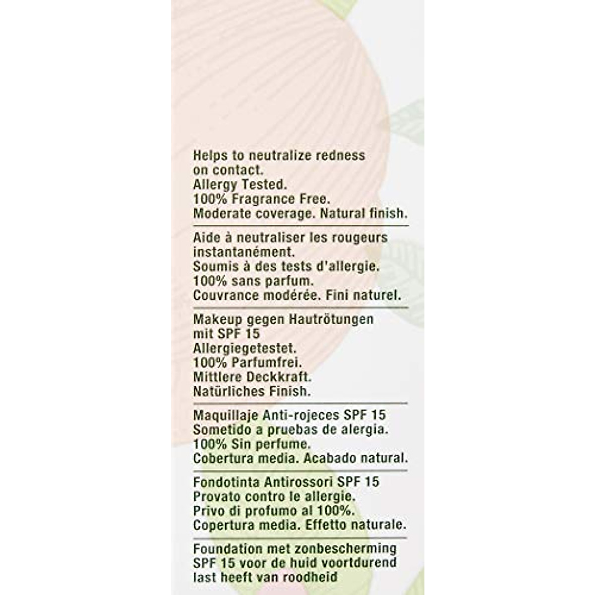 Clinique Redness Solutions SPF 15 Calming Makeup for Women, Ivory, 1 Ounce