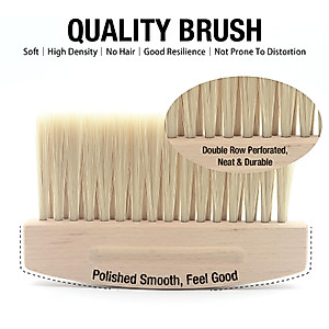 SanmooAio Mini Broom and Dustpan Set,Dust Pan and Brush Set,Small Broom for Cars,Tables,countertop,pet Cages