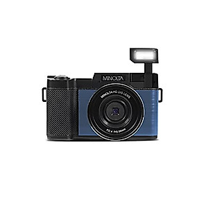 Minolta MND30 30 MP / 2.7K Ultra HD Digital Camera (Blue)