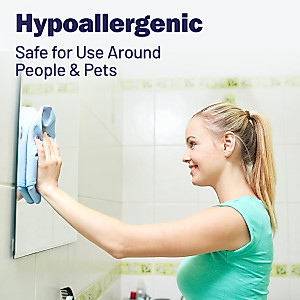 Goodbye Naturally Glass Cleaner and All Surface Cleaner, Safe and Effective All Natural Cleaning Products, 14 oz Continuous Spray Cans, 2 Pack