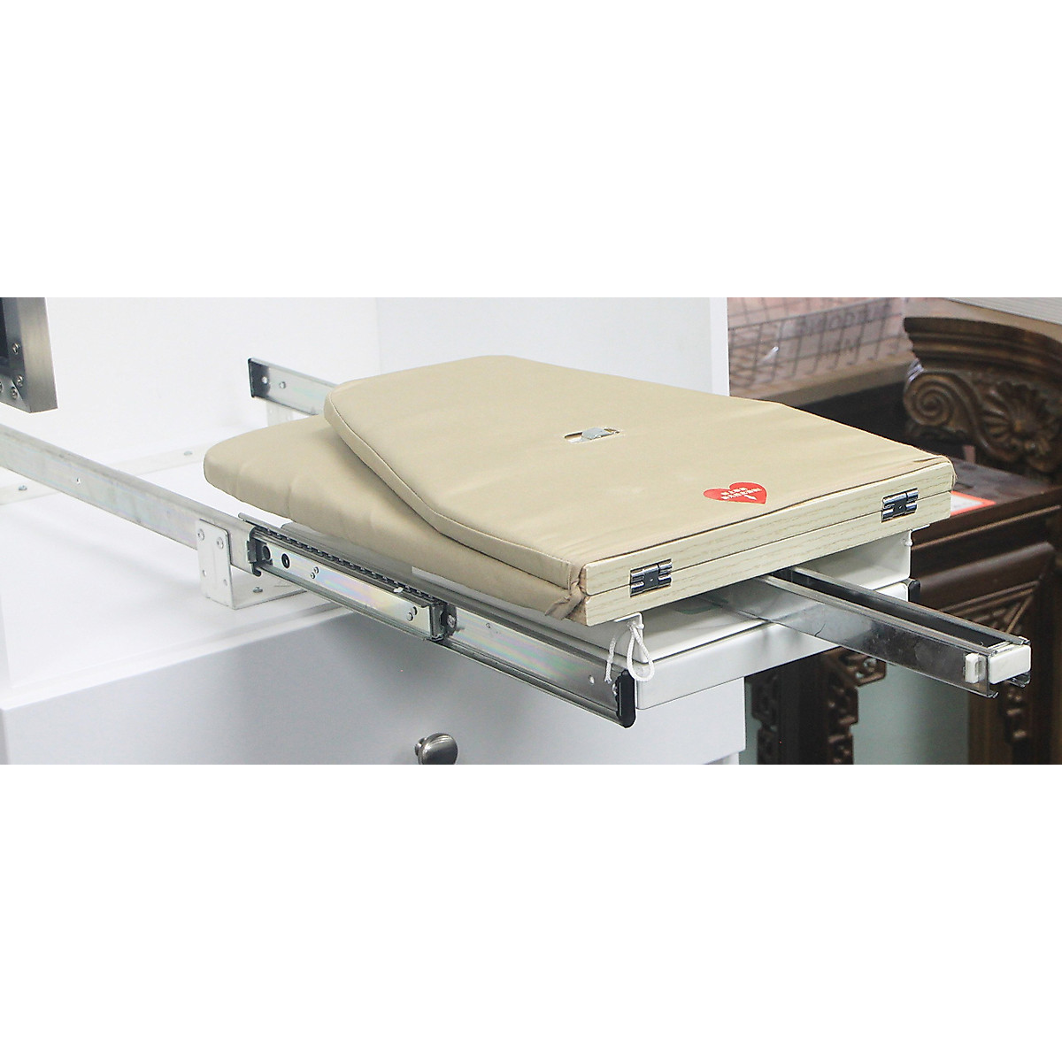 Campbell Soft Closing Retractable Folding Iron Board