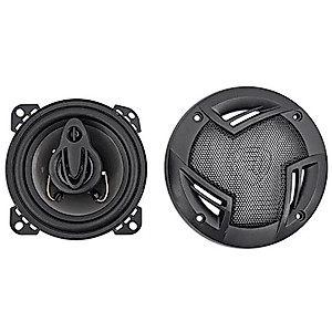 Pair Rockville RV4.3A 4" 3-Way Car Speakers 500 Watts / 70w RMS CEA Rated Total