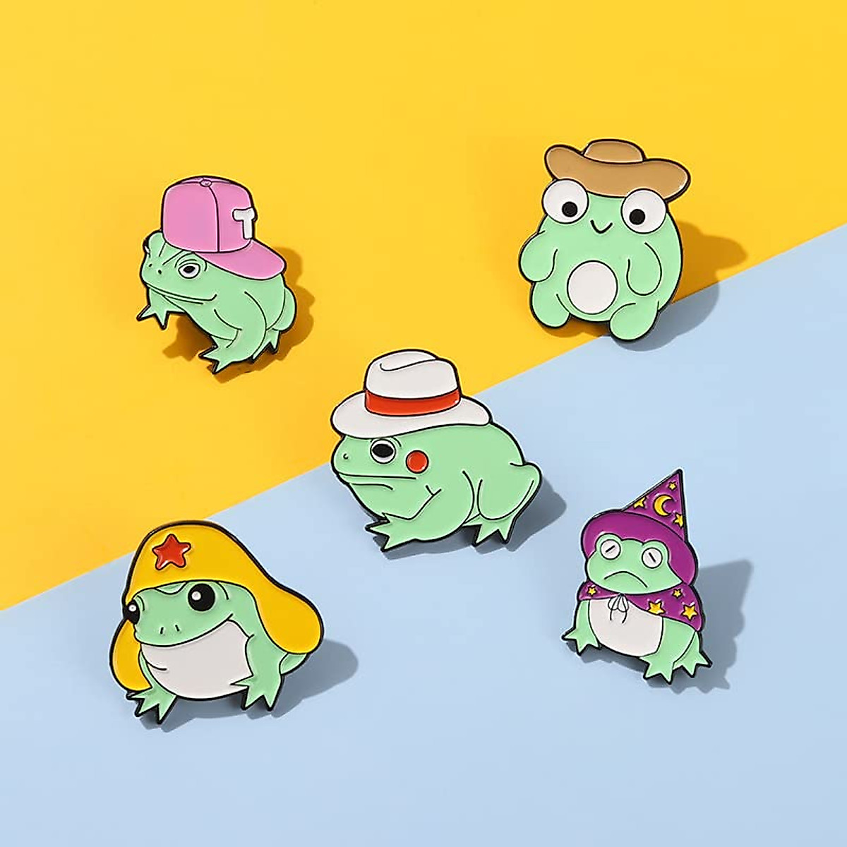 MOMEITU Kawaii pins, Backpack Aesthetic pins, Cute Anime pins, Cute Enamel pins, Kawaii Backpack pins Cute pins(ID04)