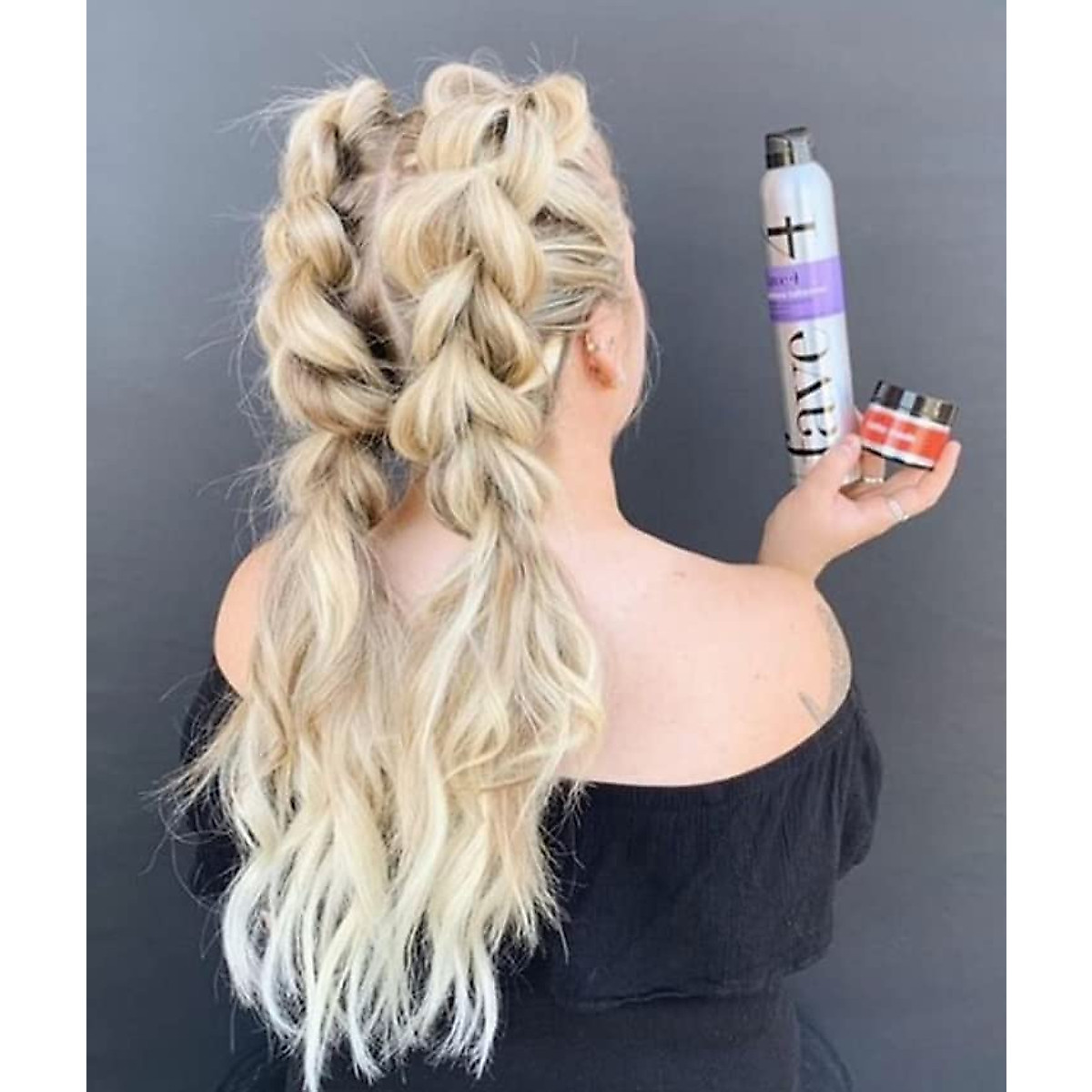 fave4 hair Texture Takeover Hairspray, Oomph Enhancing Texturizing Spray for Volume, 8 oz