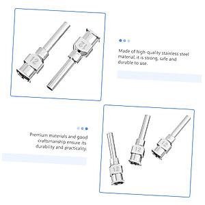 12pcs Stainless Steel Needle Precision Tip Luer Lock Needle Dispensing Needle Dispenser Needle Stainless Steel Dispensing Precision Needle Luer Slips Needle