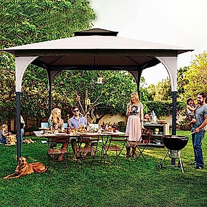 SCOCANOPY Replacement Canopy Top for 8' x 8' Gazebo #L-GZ375PST, L-GZ375PST-3